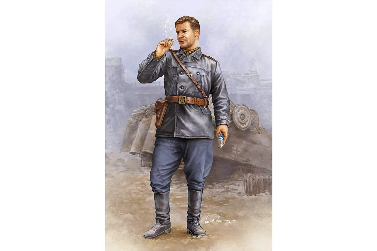 Trumpeter 1/16 Soviet WWII Tank Crewman Vol.2 Scaled Plastic Model Kit ...