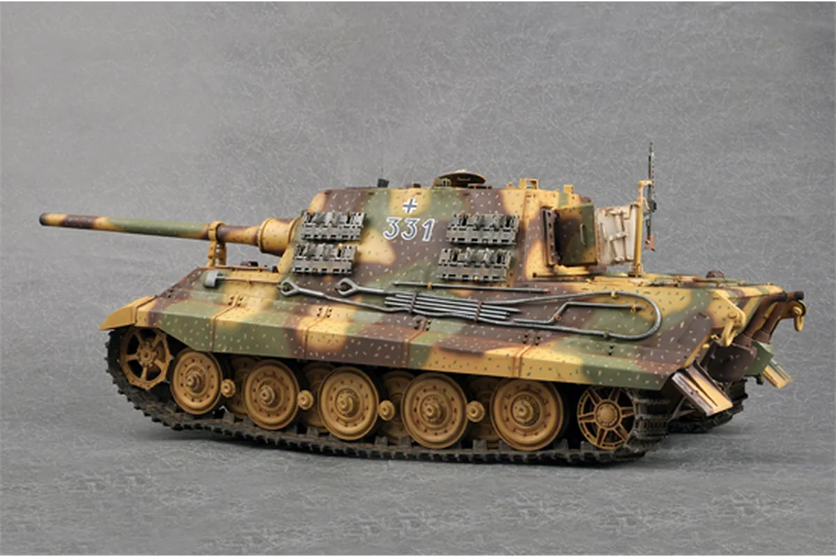 Trumpeter 1/16 German Sd.Kfz.186 Jagdtiger Tank Scaled Plastic Model ...
