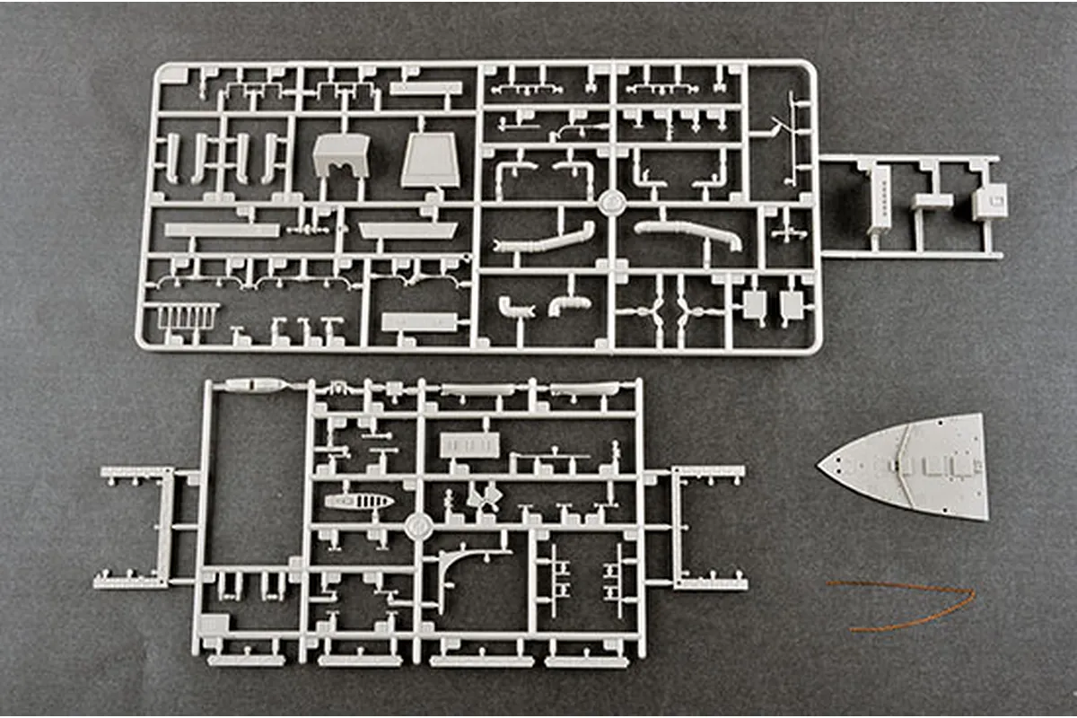 Trumpeter 1/350 USS Langley CV-1 Aircraft Carrier Plastic Model Kit | 05631