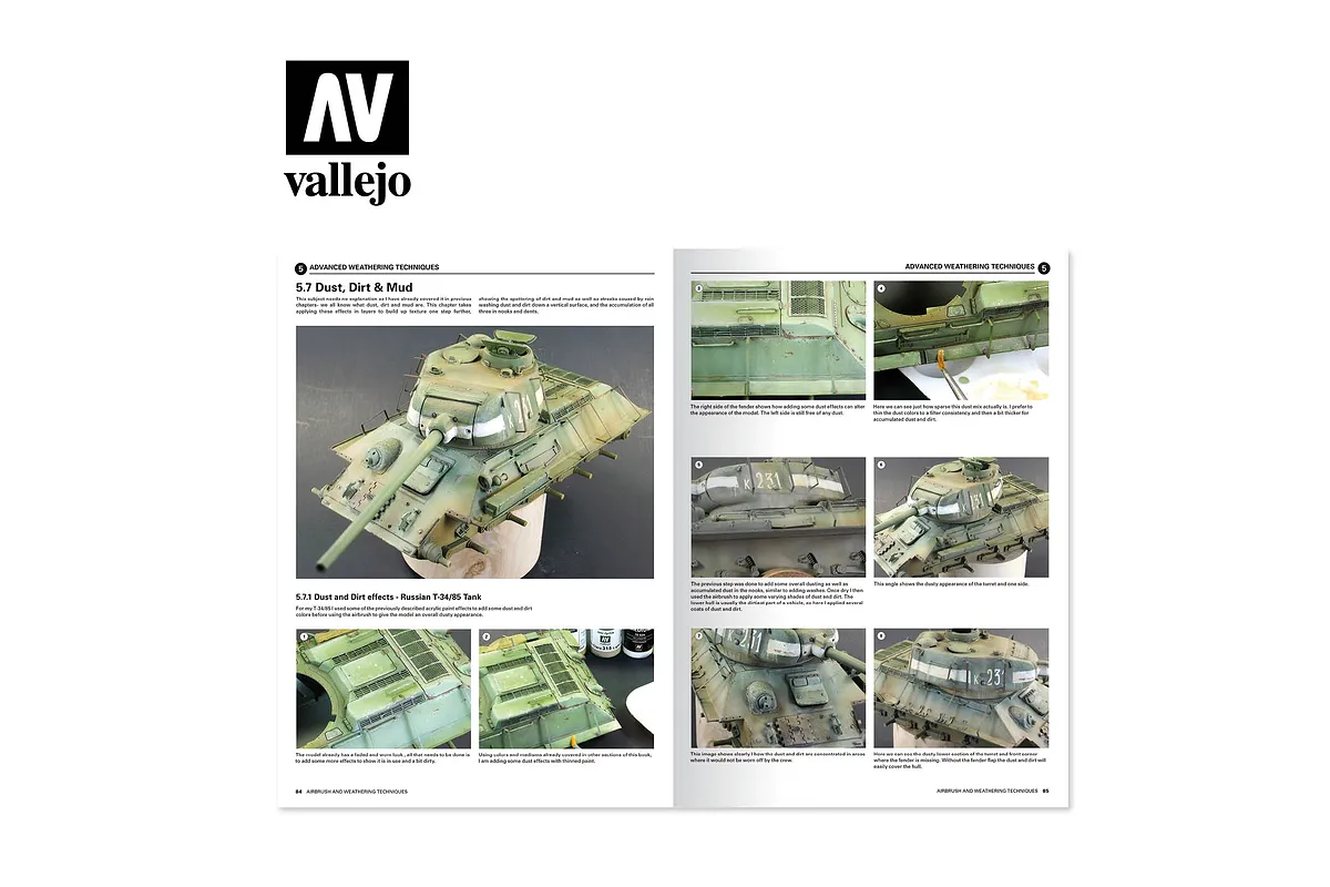 Vallejo Airbrush and Weathering Techniques Magazine | 75002
