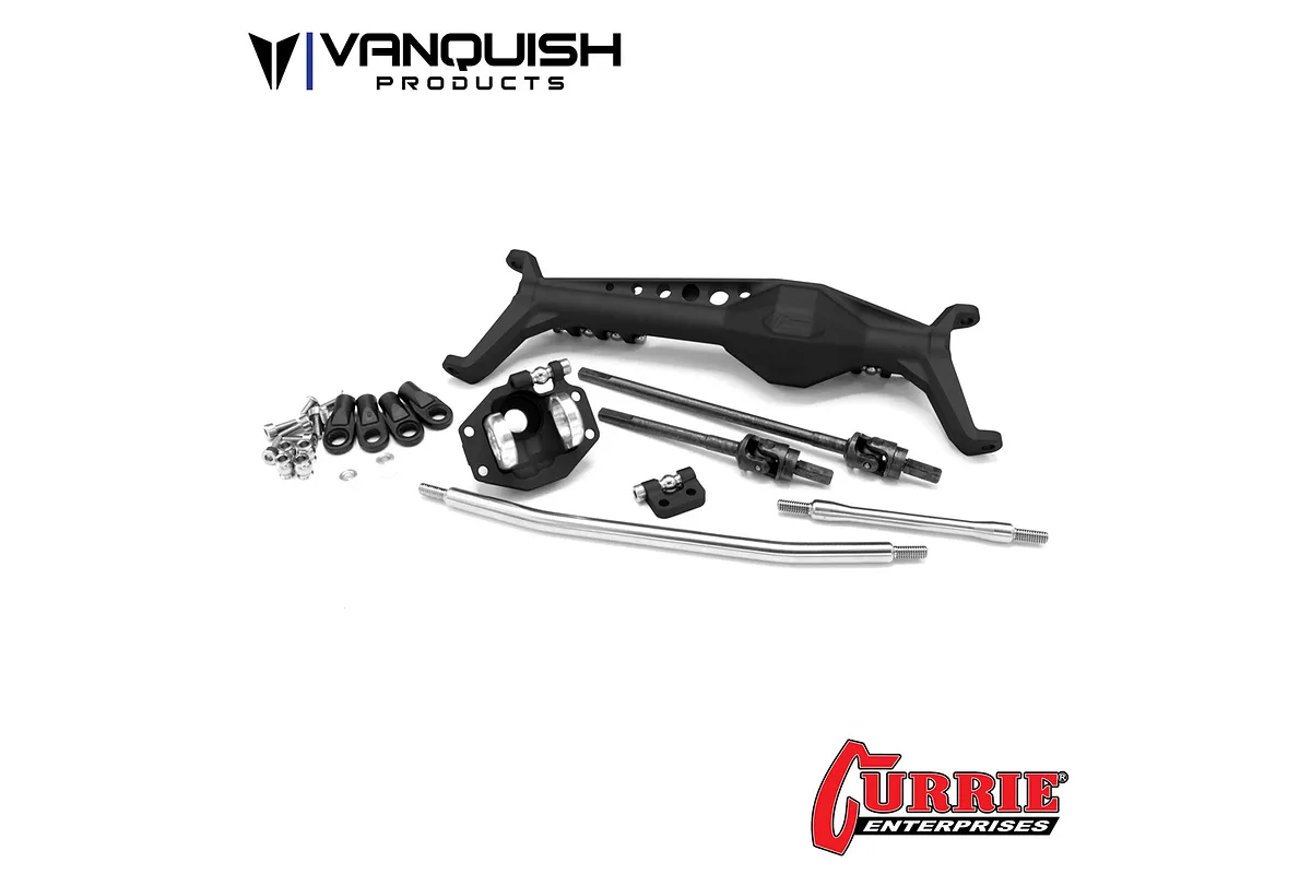 Vanquish Black Aluminium Capra Front Currie F9 Portal Axle Differential ...