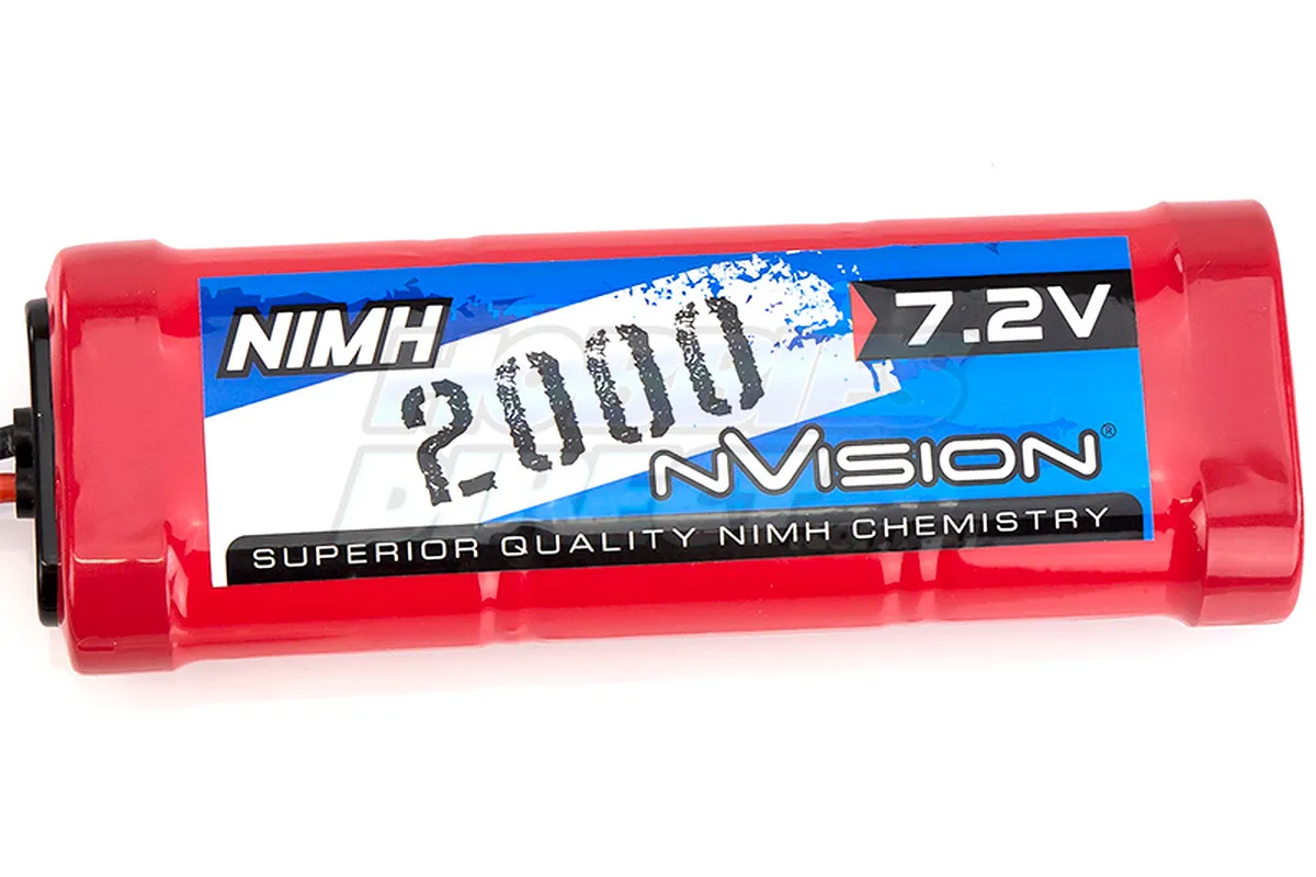 nVision 7.2v 2000mAh Hard Case NiMH Battery | NV1000