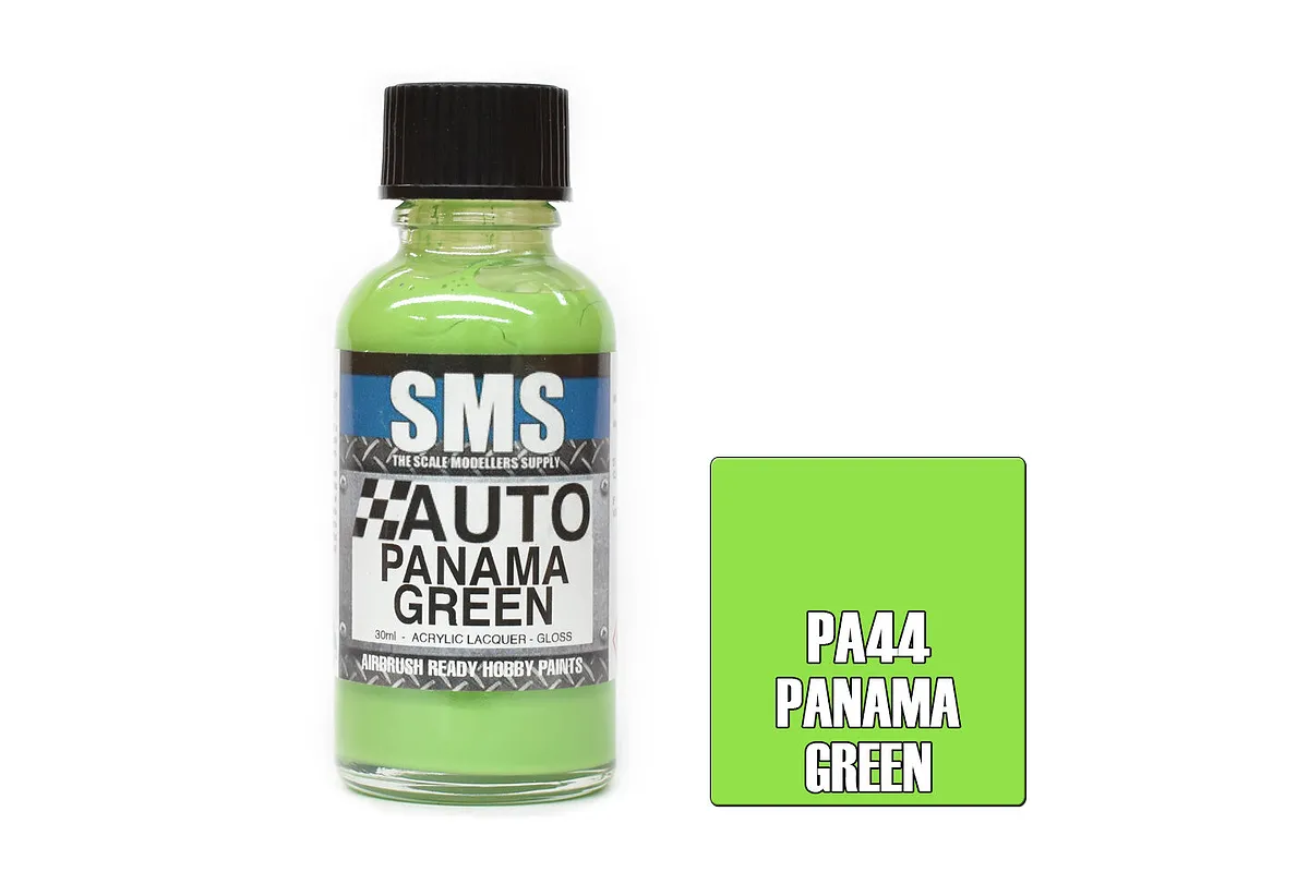 Scale Modellers Supply Auto Colour Panama Green Paint 30ml | PA44