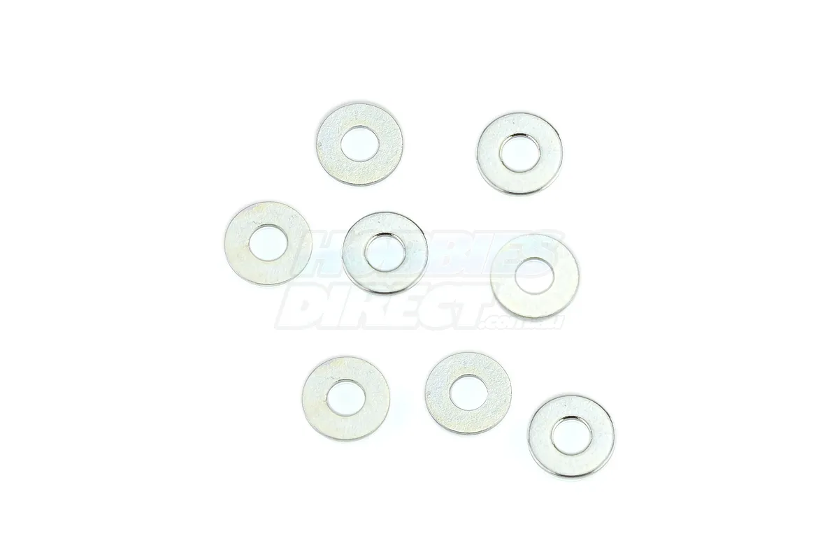 Du-Bro 2.5x6x0.5mm Washers 8Pcs | 2108