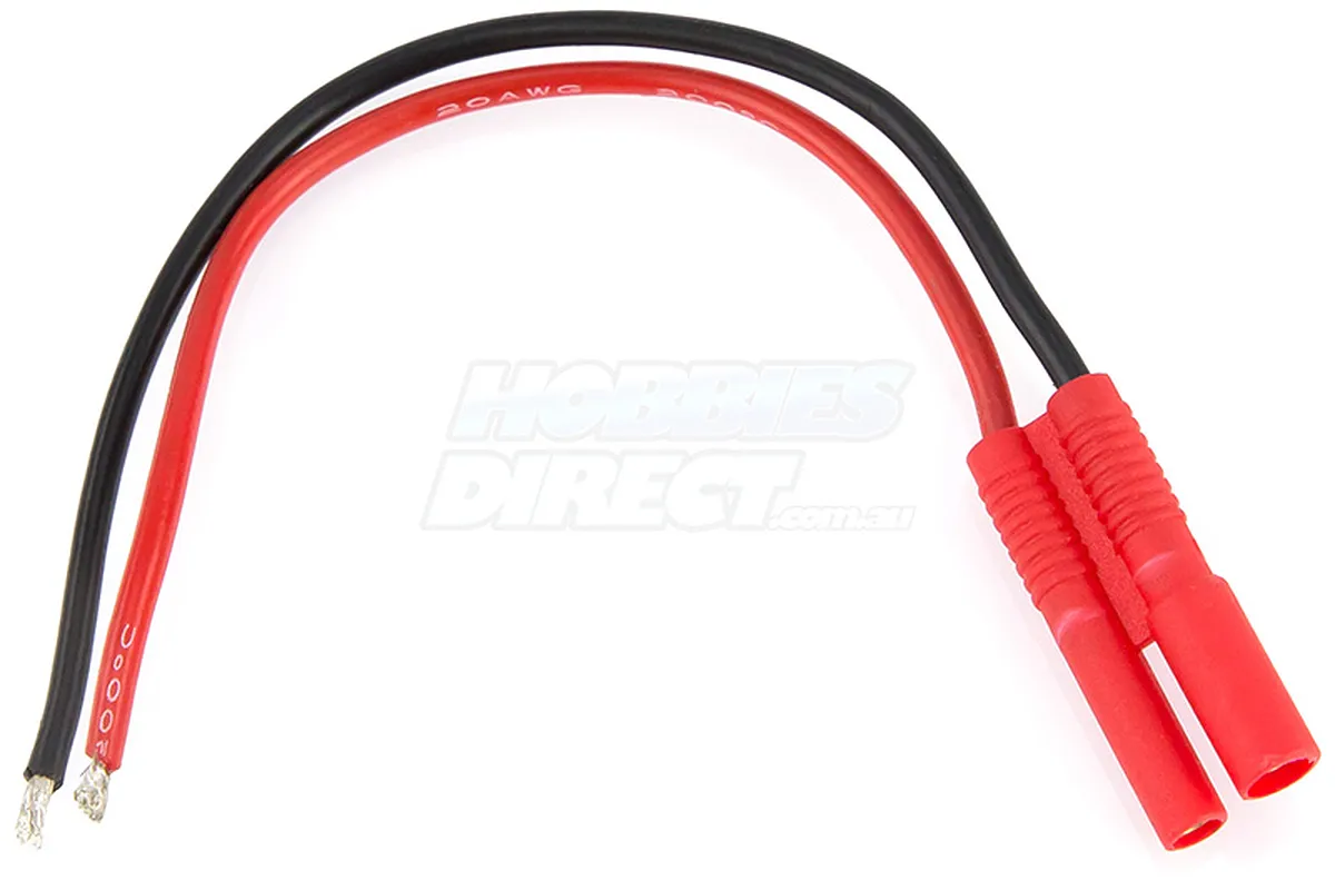 G-Force 100mm Lead w/ Male 2mm Bullet Connector | GF-1060-002