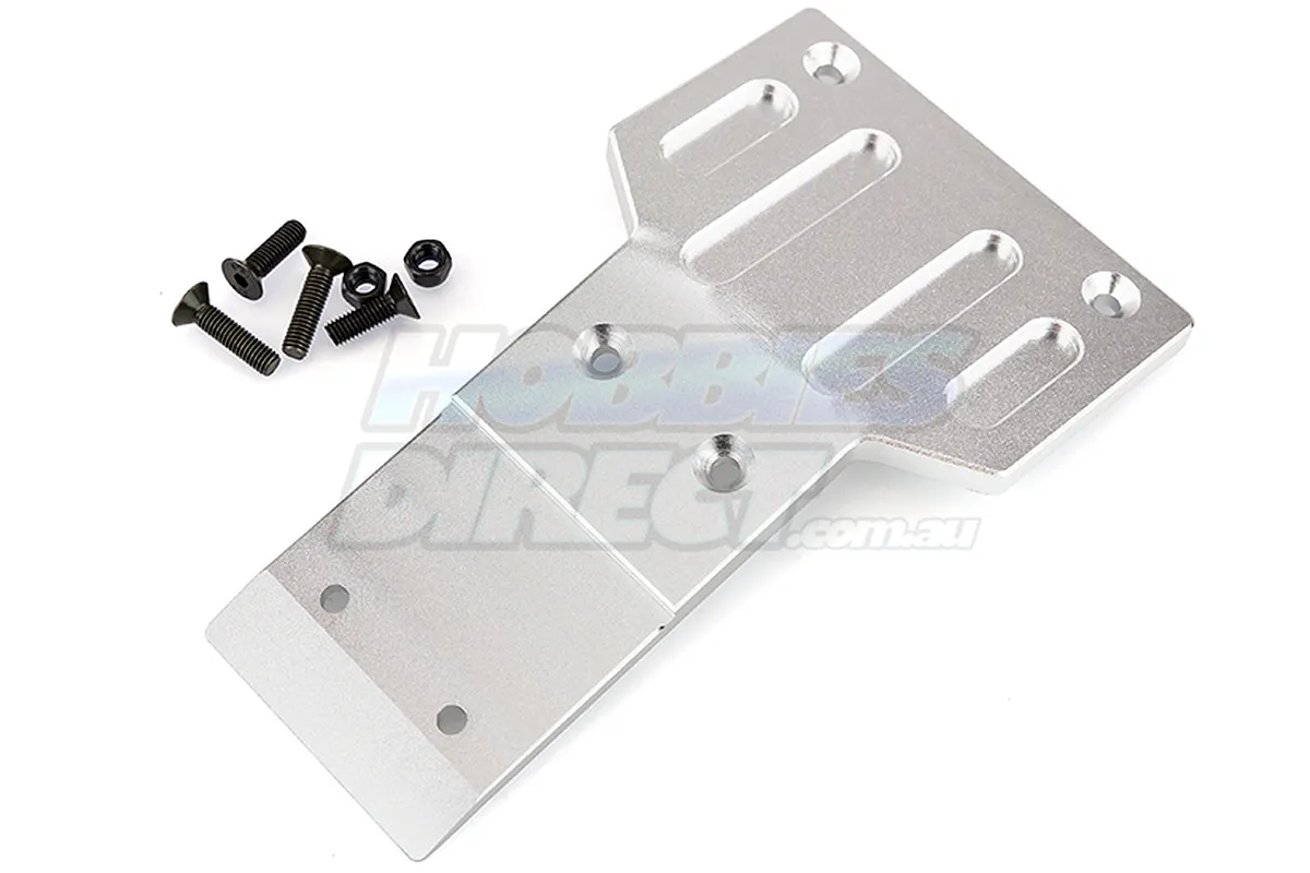 Rovan Silver Aluminium Front Chassis Saver w/ Mounting Hardware | 95225