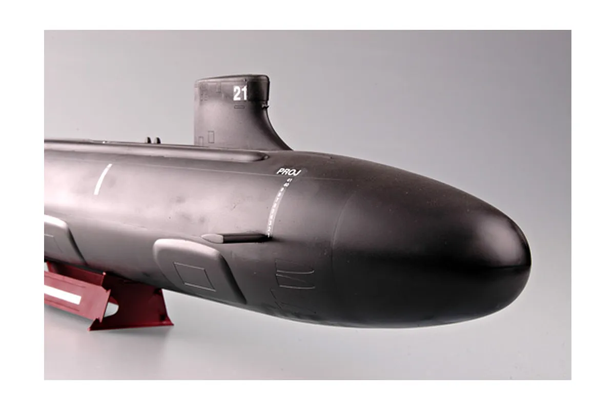 Trumpeter 1/144 USS Seawolf SSN-21 Attack Submarine Plastic Model Kit ...