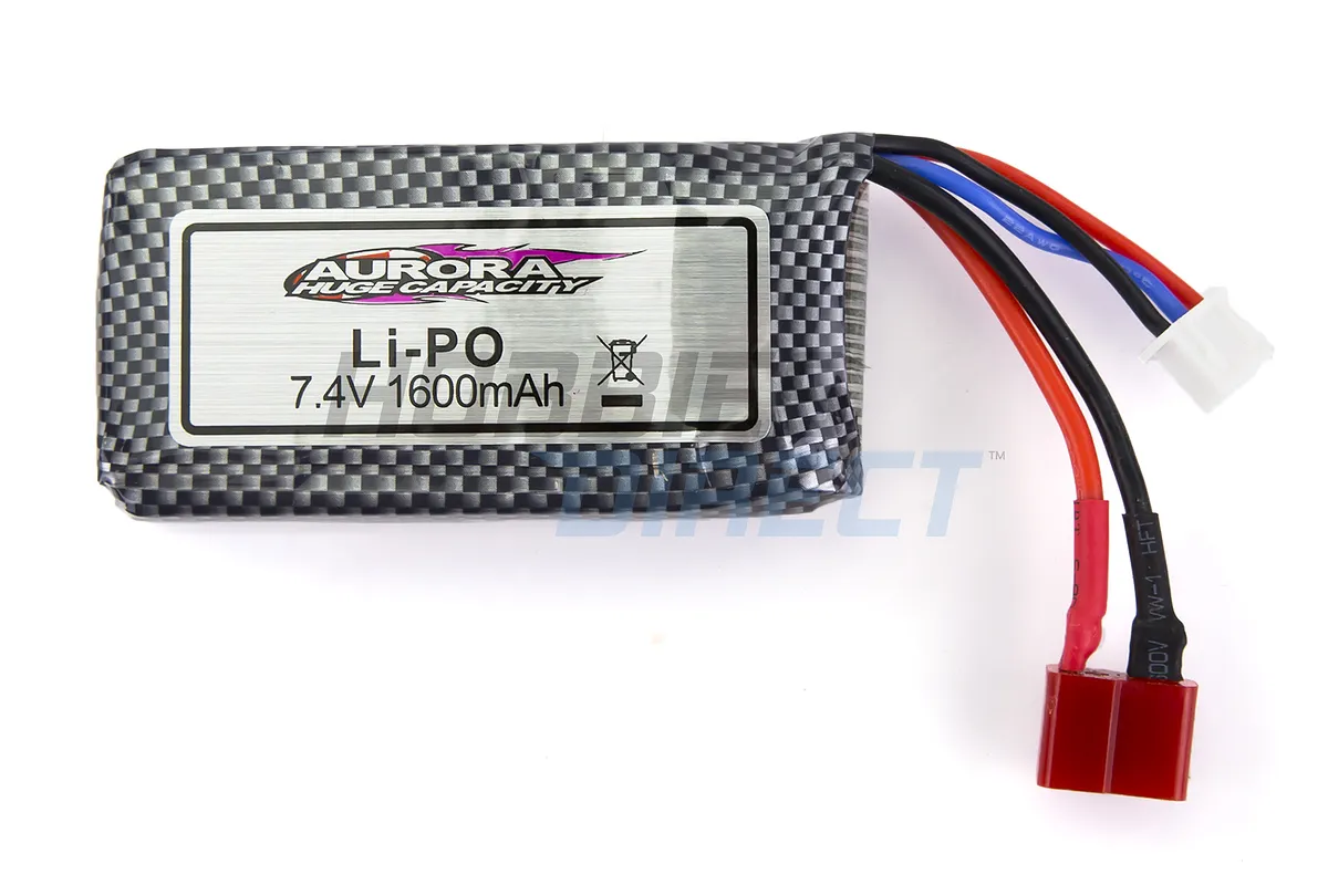 Xinlehong 7.4V 1600mAh Soft Case LiPo Battery | 25-DJ02