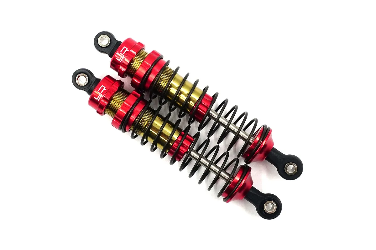 Yeah Racing 1/10 Red Aluminium TR-XB 90mm Big Bore Shocks 2Pcs | TRSL-016RD