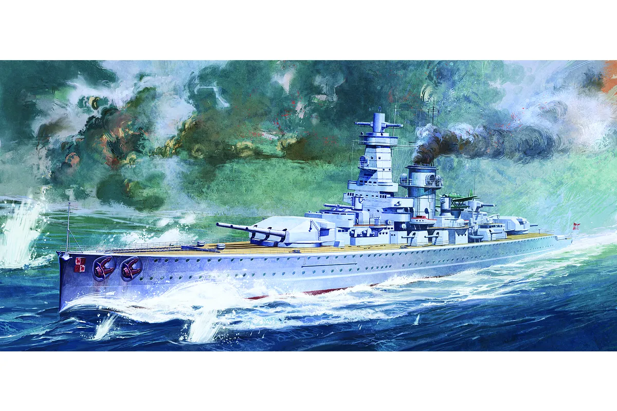Academy 1/350 German Pocket Battleship Admiral Graf Spee Scaled Plastic ...