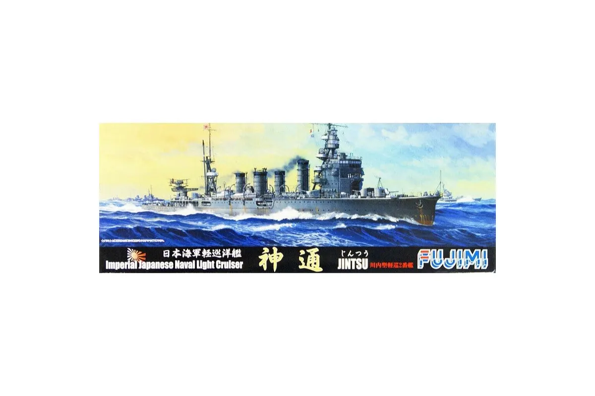 Fujimi 1/700 IJN Jintsu Light Cruiser Scaled Plastic Model Kit | 401232