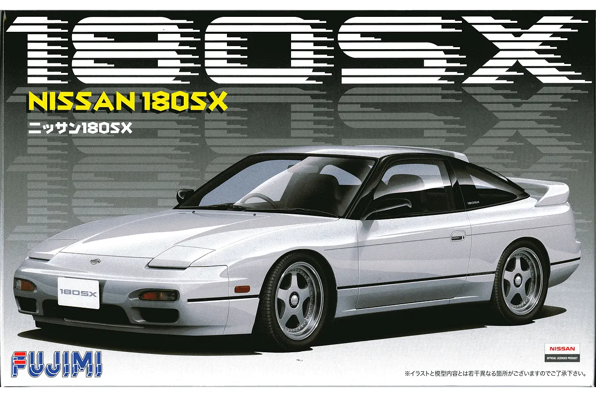 Fujimi 1/24 Nissan 180SX Scaled Plastic Model Kit | 038391