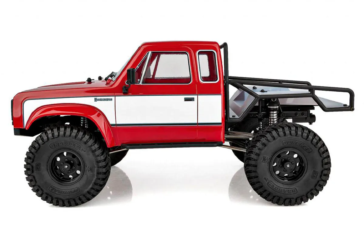 Element RC Enduro Sendero HD Trail Truck RC Rock Crawler Electric 4WD 1 10 Scale RTR Red