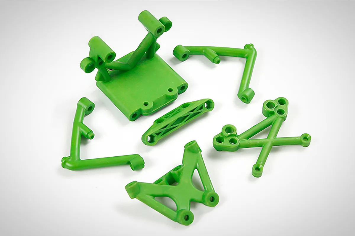 Rovan Green Front Shock Tower Set | 851024