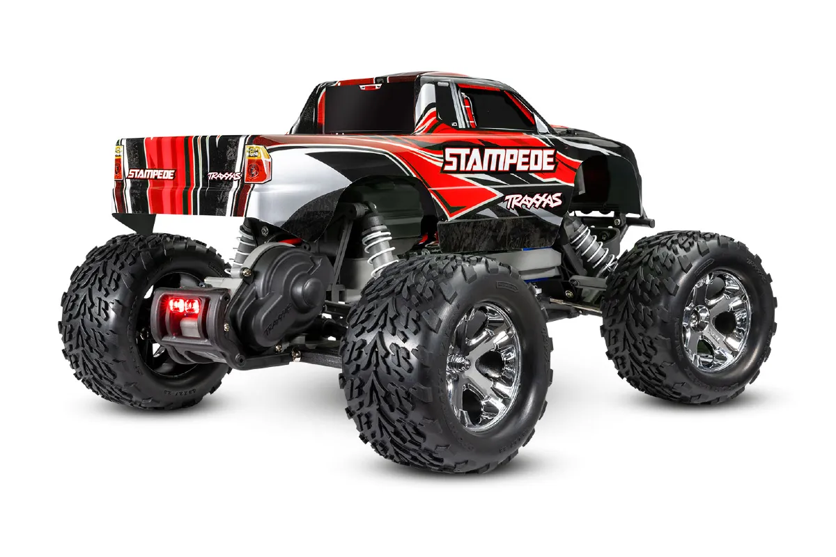 Traxxas Stampede XL 5 RC Monster Truck Electric 2WD 1 10 Scale RTR with LED Light Kit