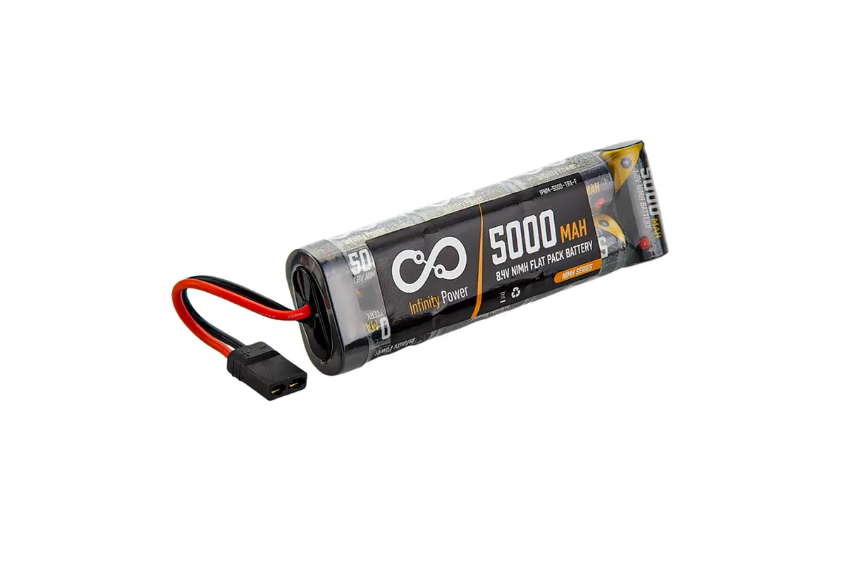 Infinity Power 8.4v 5000Mah Flat Pack NiMH Battery w/ Traxxas Connector ...