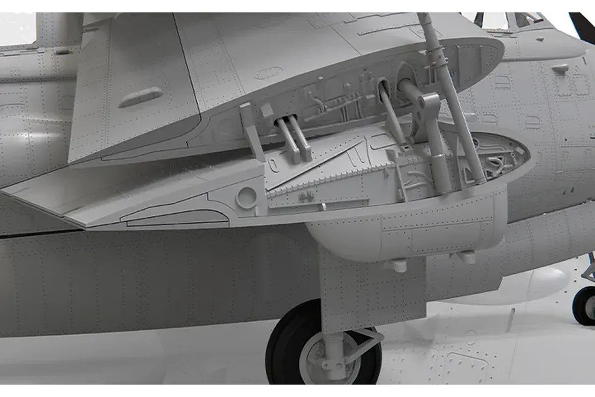 Airfix 1/48 Fairey Gannet AS.1/AS.4 Anti-Submarine Aircraft Scaled ...