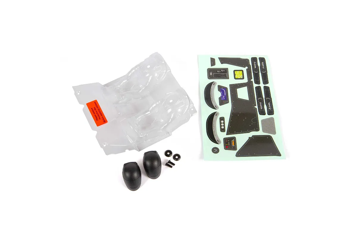 Axial Interior Body Shell Set - Clear | AXI230011