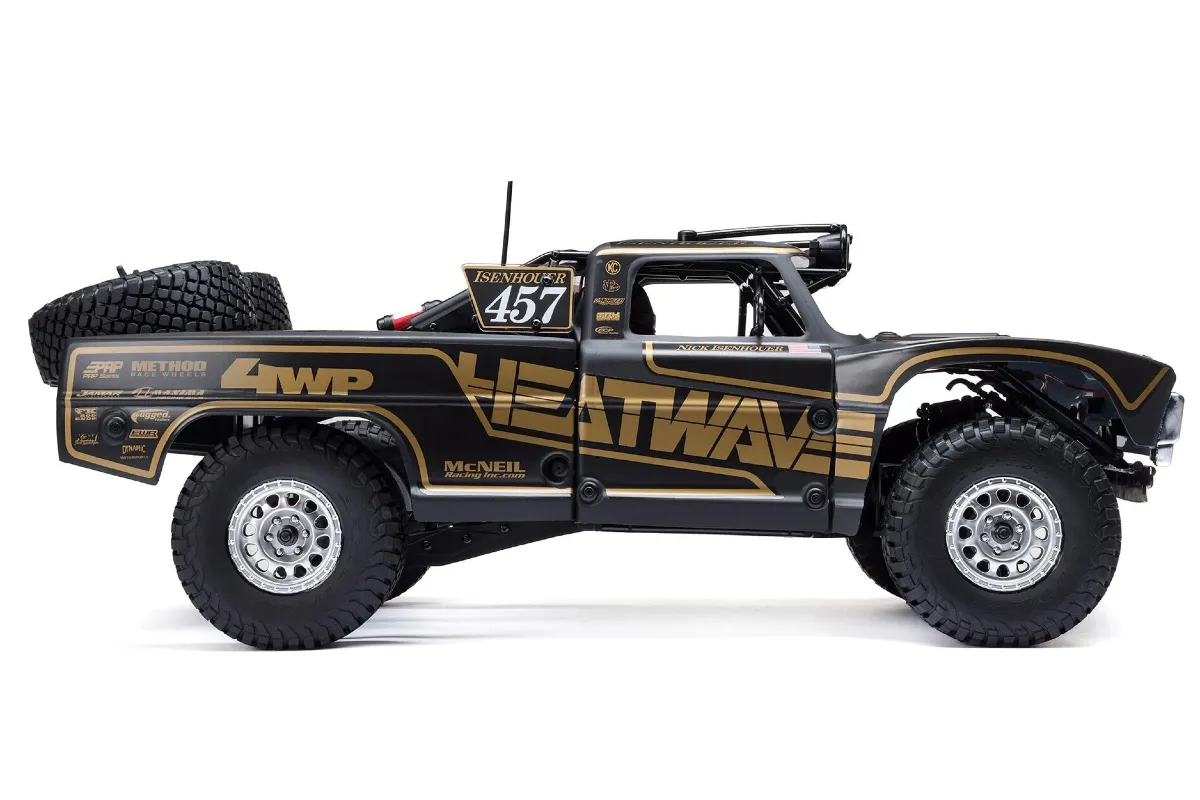 Losi Ford F 100 Baja Rey 2.0 4X4 RC Short Course Truck Electric Brushless 4WD 1 10 Scale RTR Isenhouer Brothers Heatwave LOS03049