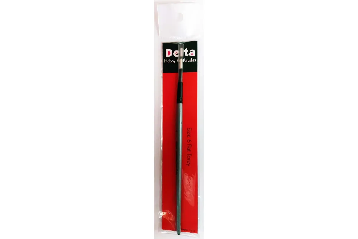 Delta Toray Flat 6 Paint Brush | DL945.06H