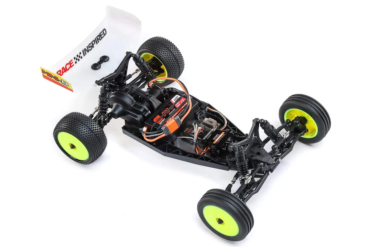 Losi Mini-B RC Buggy Electric Brushless 2WD 1/16 Scale RTR - Red ...