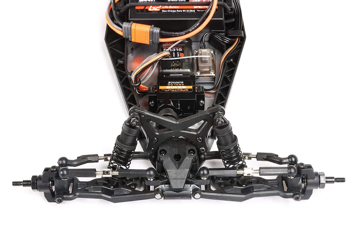 Losi Mini-B RC Buggy Electric Brushless 2WD 1/16 Scale RTR - Red ...