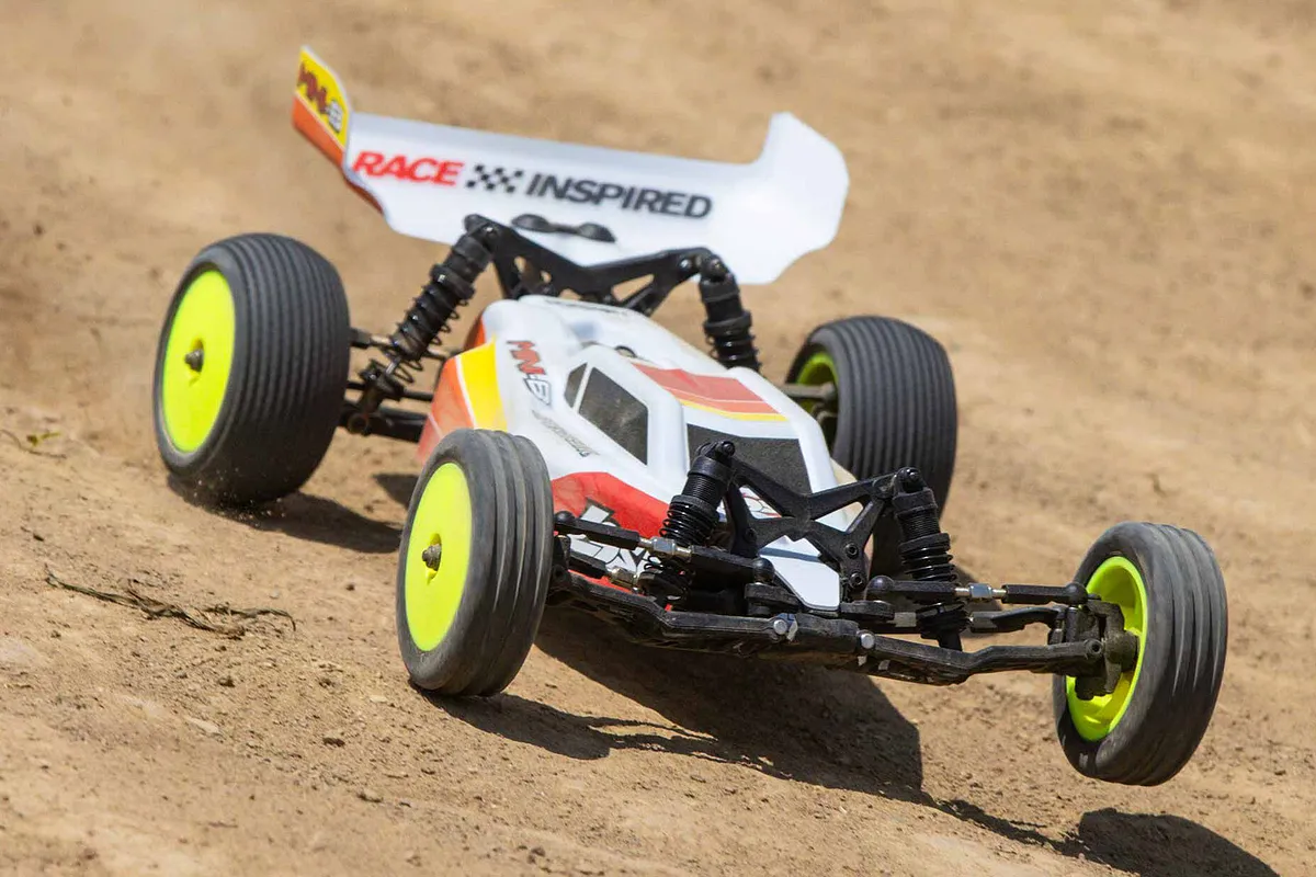 Losi Mini-B RC Buggy Electric Brushless 2WD 1/16 Scale RTR - Red ...