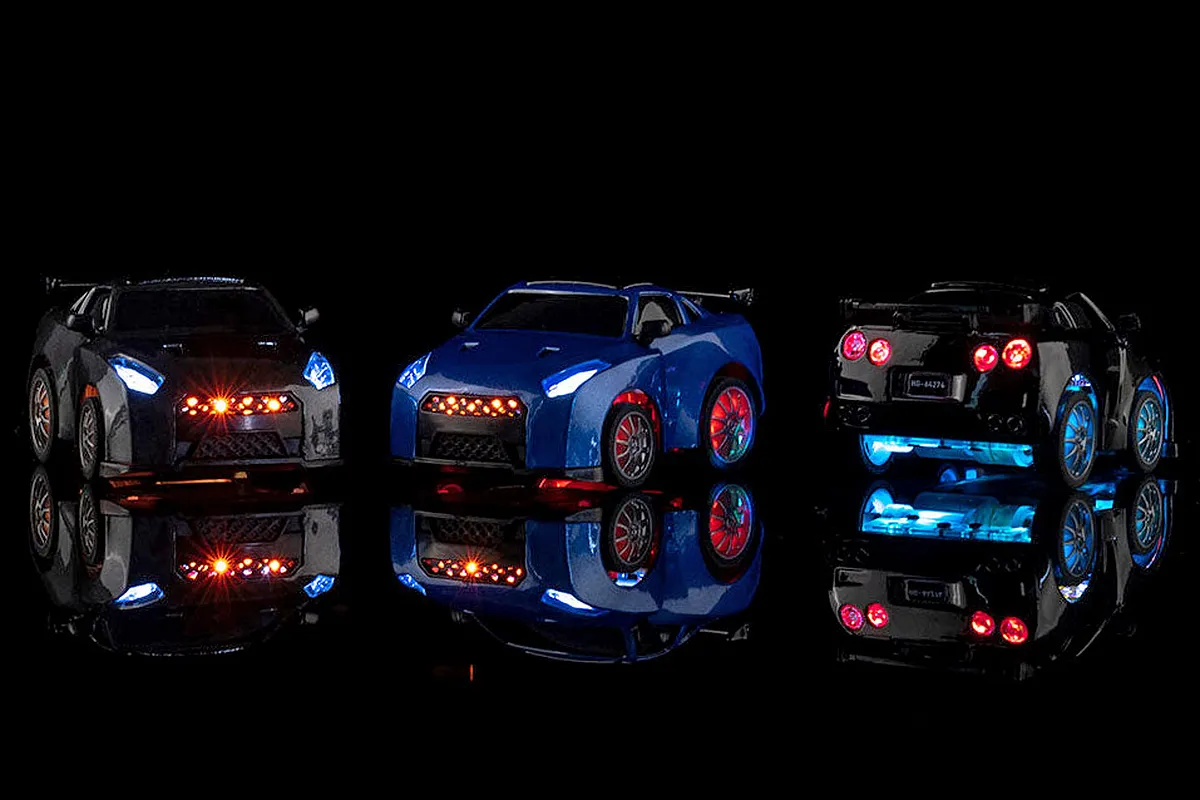 FMS ALU35 RC Car 1/64 Scale RTR - Black | FMS16402RTRBK-FPV