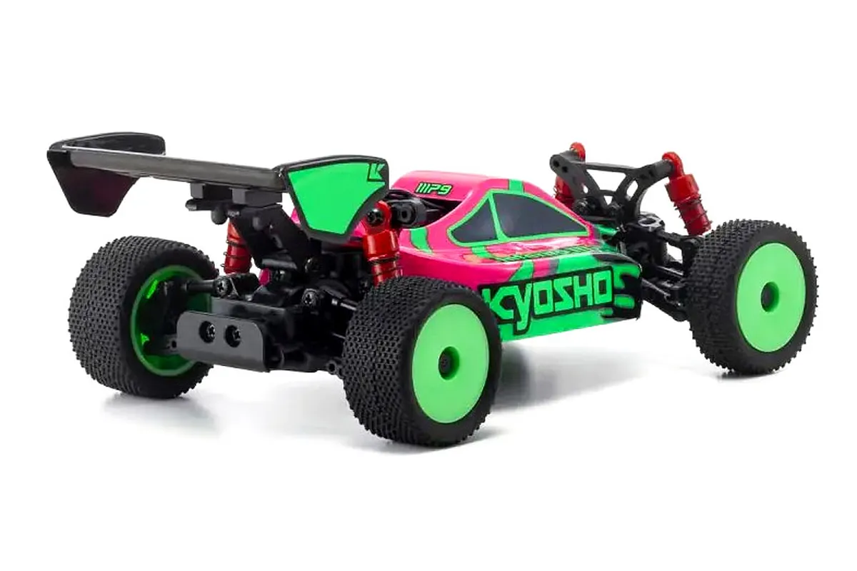 Kyosho Mini-Z Inferno MP9 RC Buggy Electric 4WD RTR - Pink/Green | 32093PGR