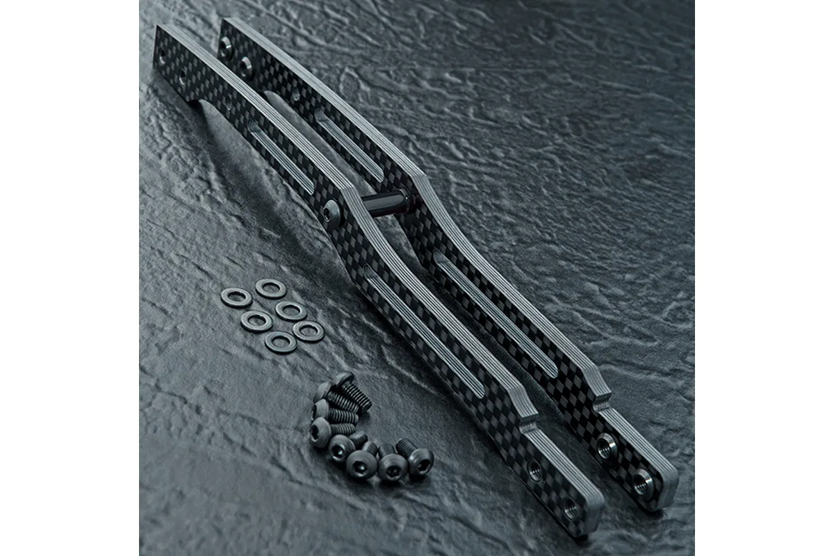 MST Carbon Fibre Upper Deck Set w/Black Aluminium Brace | 210580-1BK