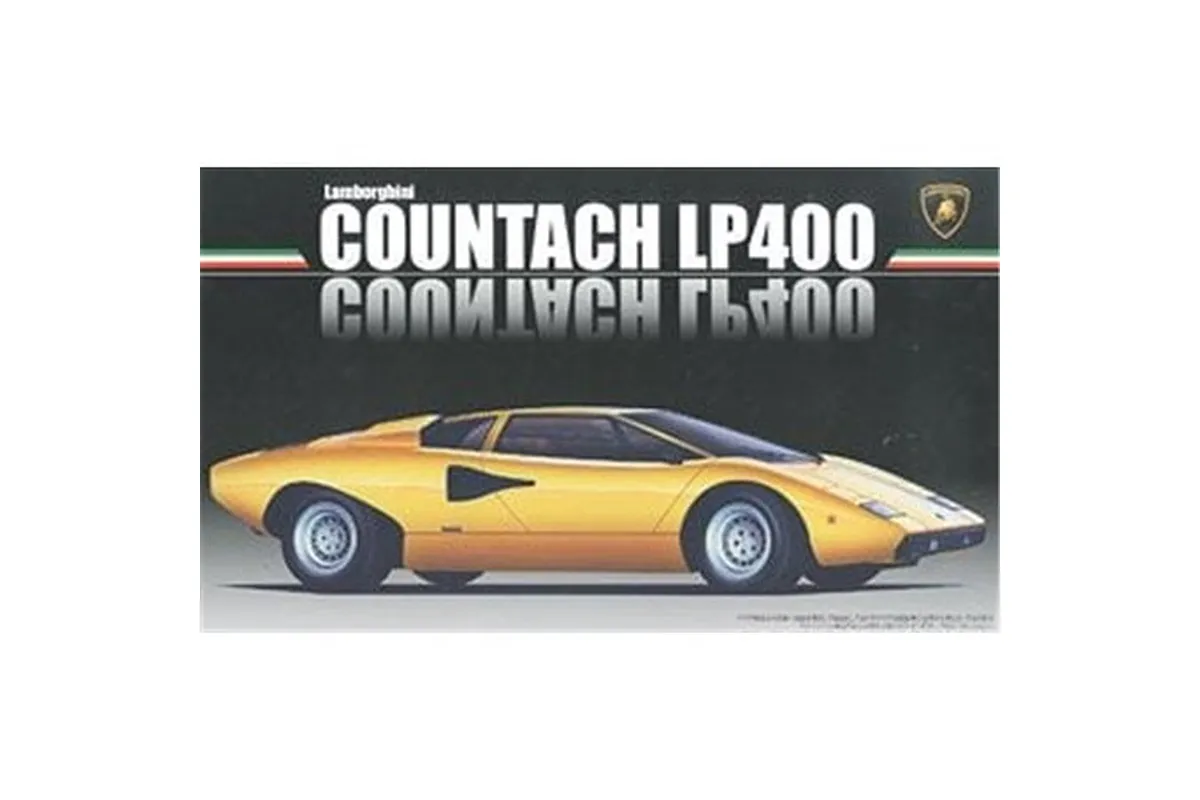Fujimi 1/24 Lamborghini Countach LP400 Scaled Plastic Model Kit | 126548