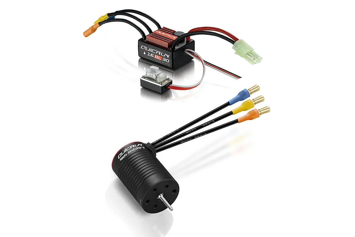 Hobbywing Quicrun 16BL30 30A ESC & 2435SL 4500KV G3 Motor Combo | 38030000