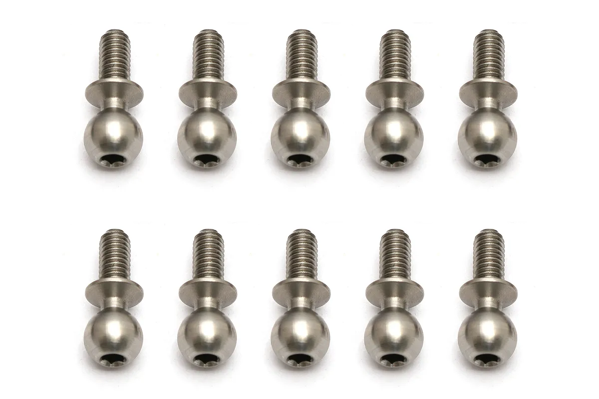 Team Associated Heavy Duty 6mm Long Neck Ball Studs 10Pcs | 91047