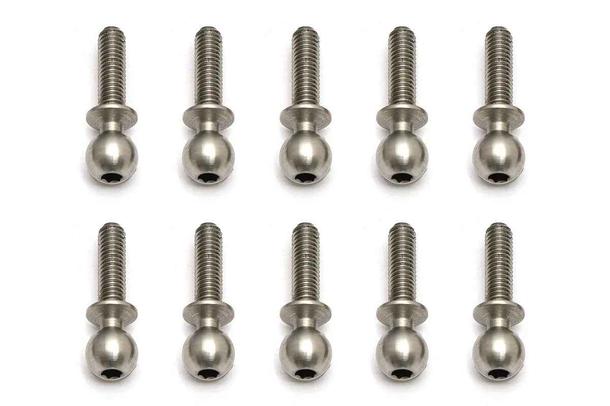 Team Associated Heavy Duty 10mm Long Neck Ball Studs 10Pcs | 91049