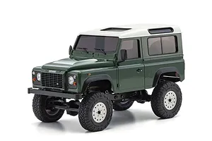 Kyosho Mini-Z Land Rover Defender 90 RC Rock Crawler Electric 4WD RTR ...