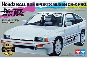 Tamiya 1/24 Honda BALLADE Sports Mugen CR-X Pro Car Scaled Plastic Model Kit | 24045