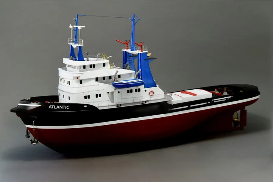 Artesania Latina 1/50 Atlantic Tugboat Scaled Wooden/Plastic Model Kit ...