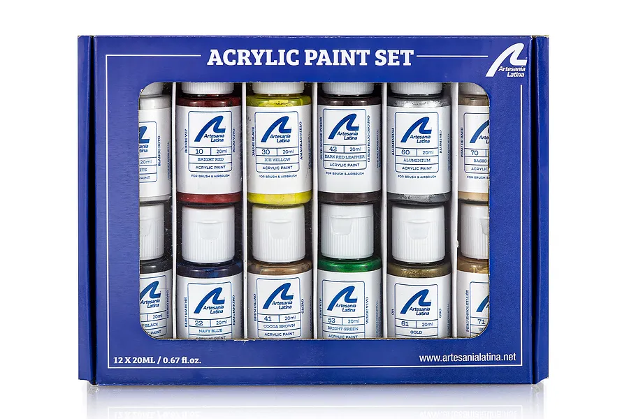 Artesania Latina 1/84 Santisima Trinidad Paint Set | 277PACK30