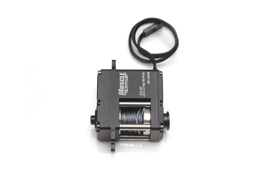 Boom Racing Muscle Winch High Torque 36kg Waterproof Servo Winch w ...