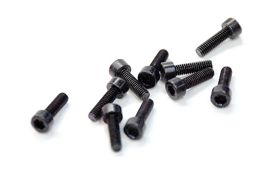 HSP 3x10mm Fine Thread Cap Head Screws 10Pcs | 02093