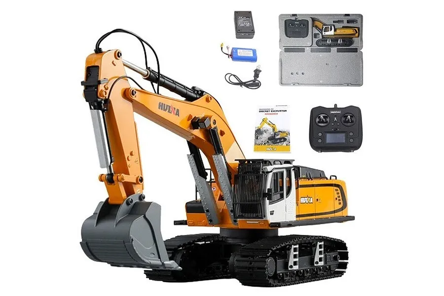 Huina 1/14 All Alloy Electric RTR RC Excavator | 1599