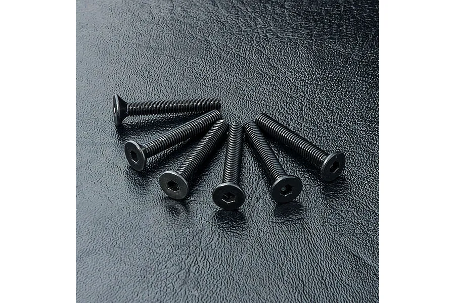 MST 3x20 Fine Thread Countersunk Head Screws 6Pcs | 110101