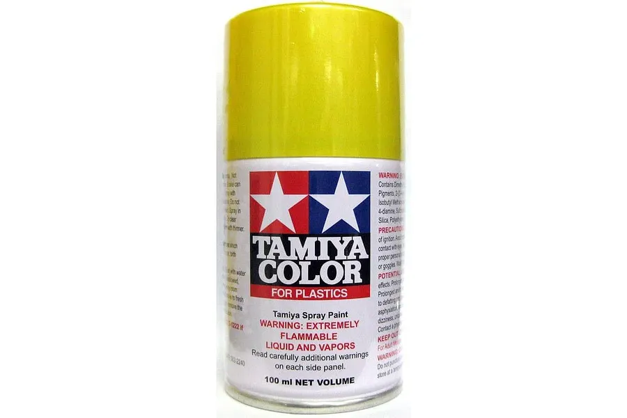 Tamiya TS-97 Pearl Yellow Lacquer Spray Paint 100ml | 85097