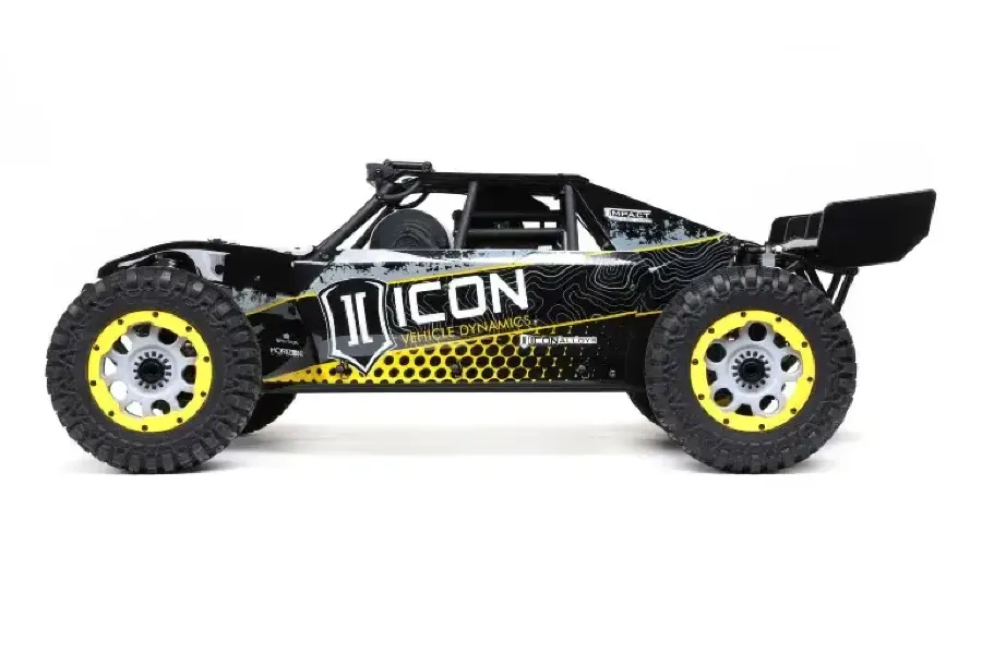 Losi DBXL 2.0 Icon Vehicle Dynamics RC Buggy Petrol 4WD 1 5 Scale RTR Black LOS05008T1