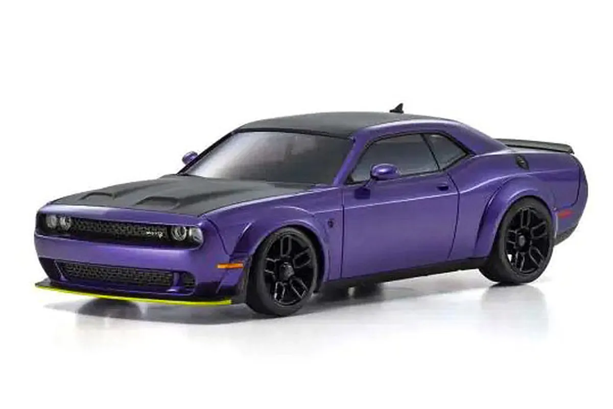 Kyosho Mini-Z Dodge Challenger SRT Hellcat Redeye RC Drift Car Electric ...