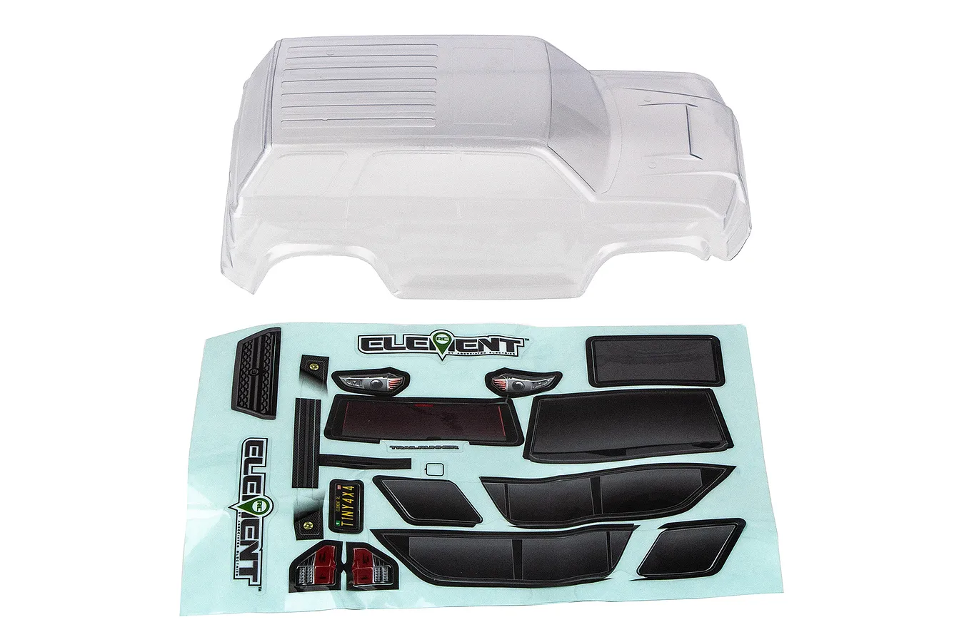 Element RC 1/24 Enduro 24 Trailrunner Unpainted Body Shell - Clear
