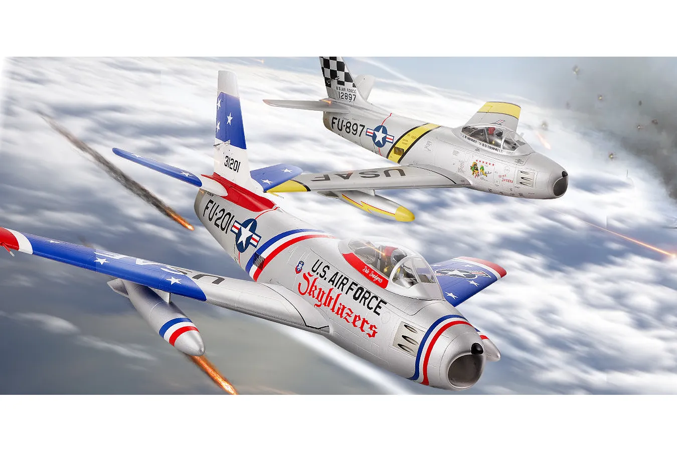 FMS RC Plane F-86 Sabre 1.2m EDF Jet PNP - The Huff