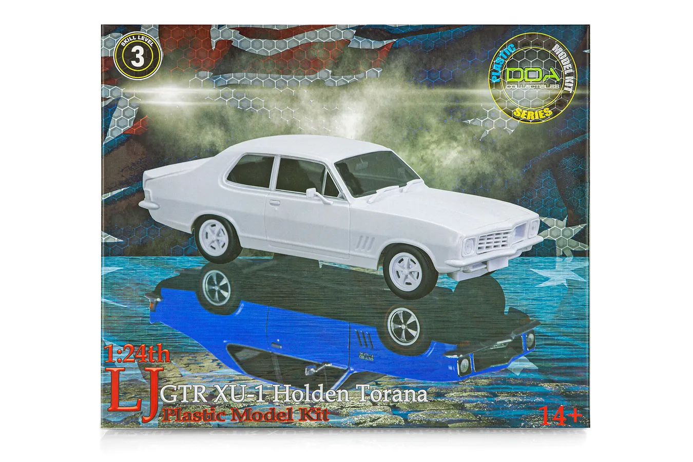 DDA 1/24 Holden LJ Torana GTR XU1 Car Scaled Plastic Model Kit
