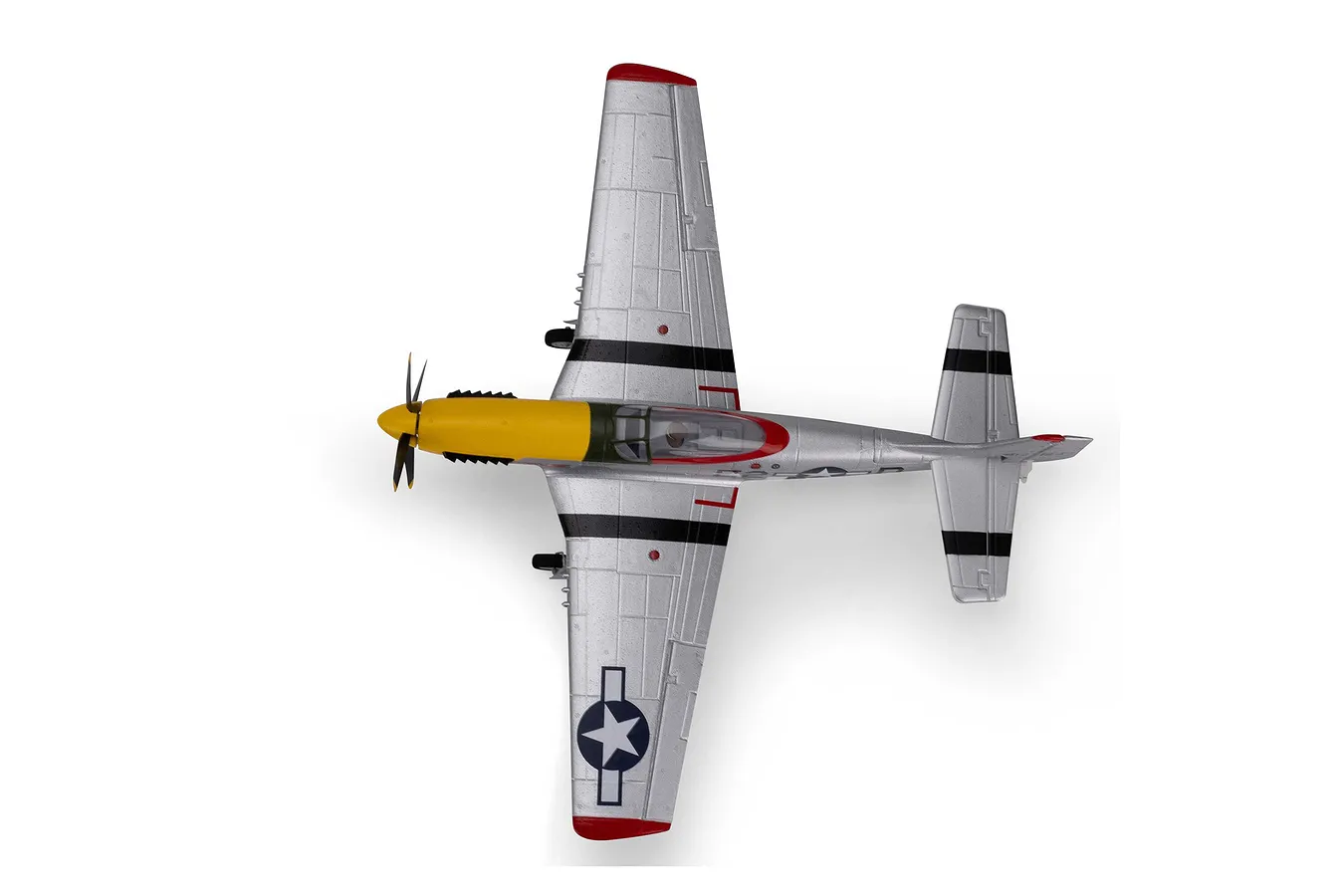 E-Flite RC Plane UMX P-51D Mustang "Detroit Miss" 500mm Warbird BNF ...