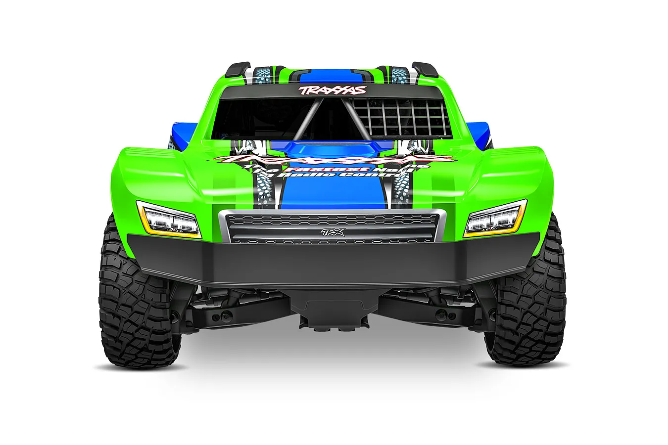 Traxxas Mini Slash 4X4 BL2S RC Short Course Truck Electric Brushless ...